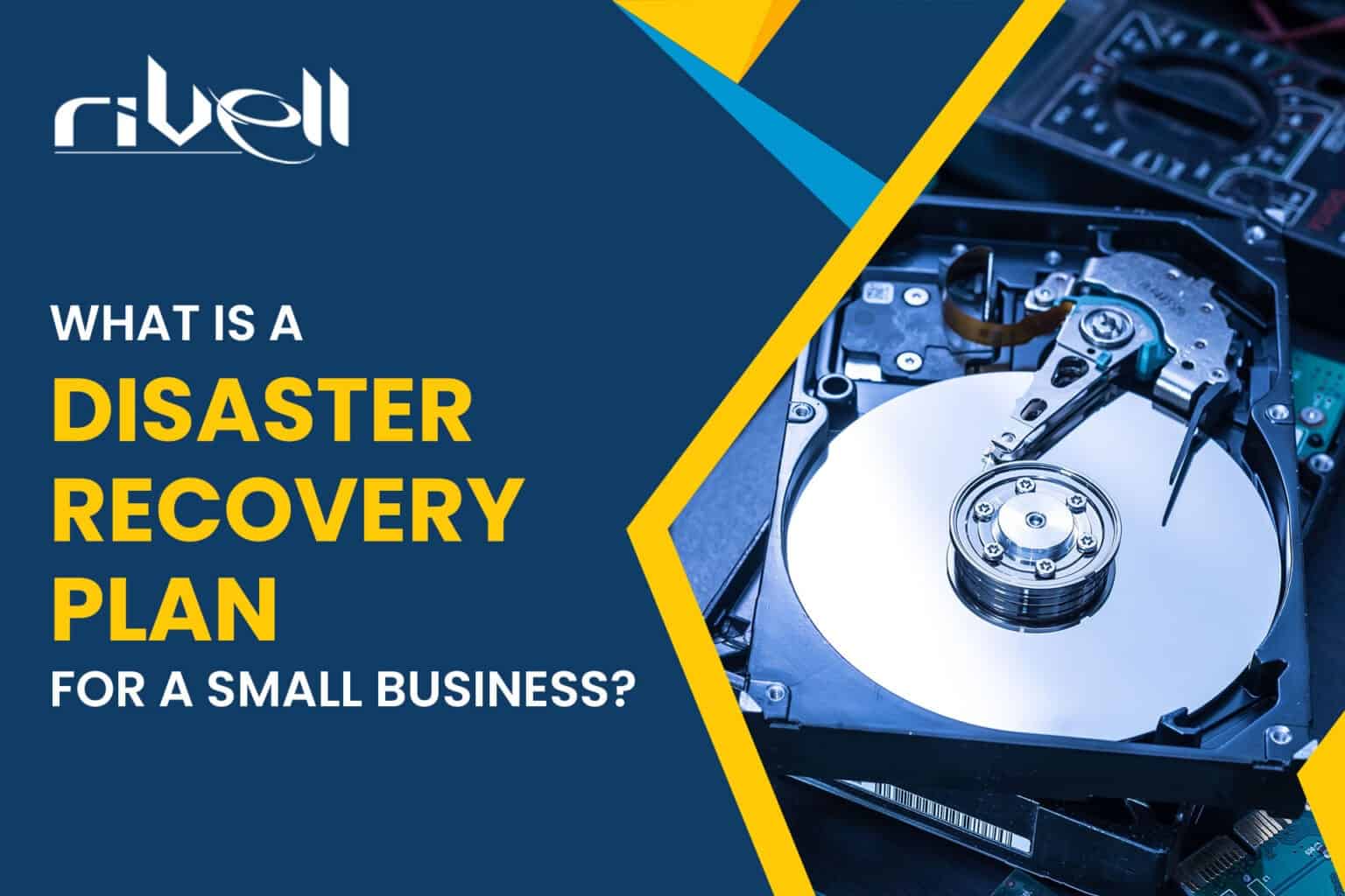What is a disaster recovery plan for a small business?